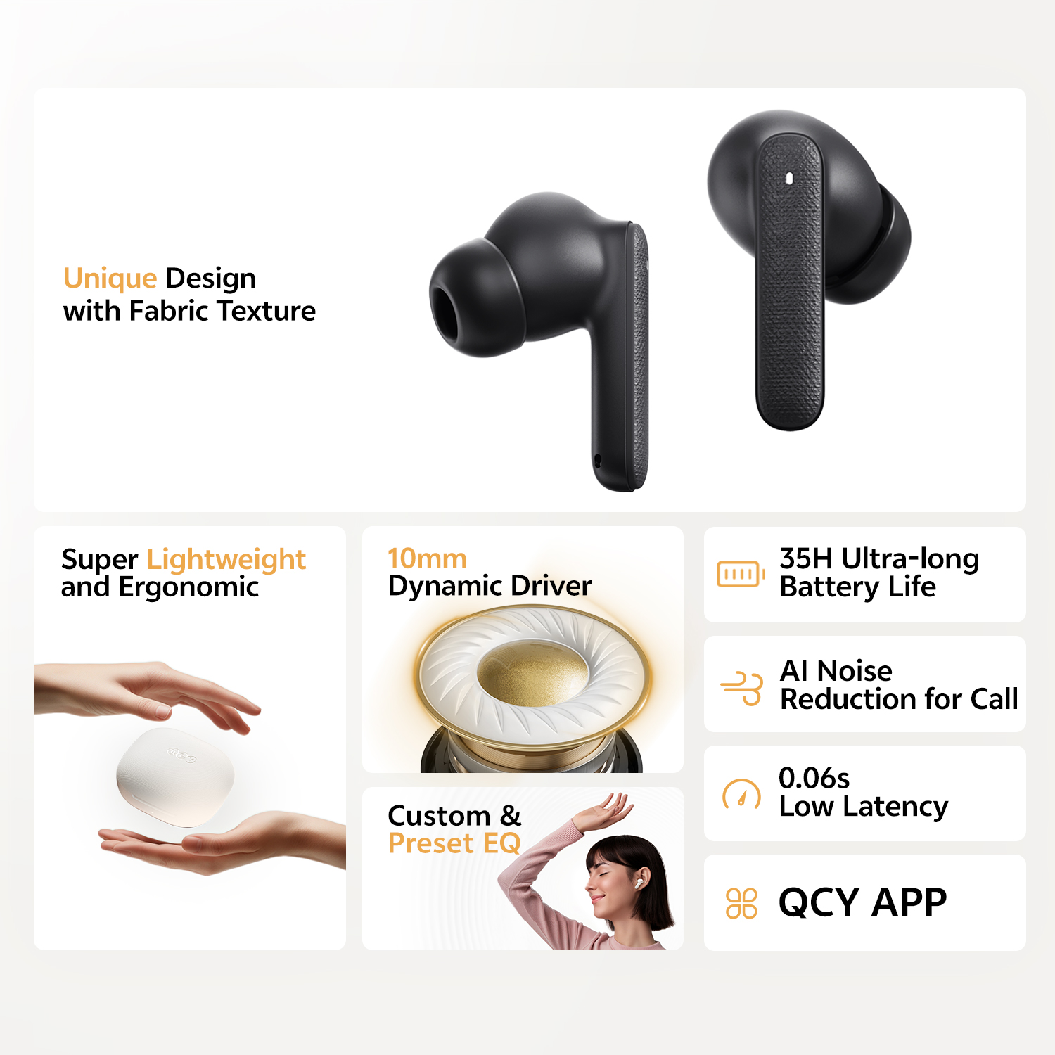 QCY Buds丨T43 Wireless Bluetooth Earbuds | Shopee Philippines