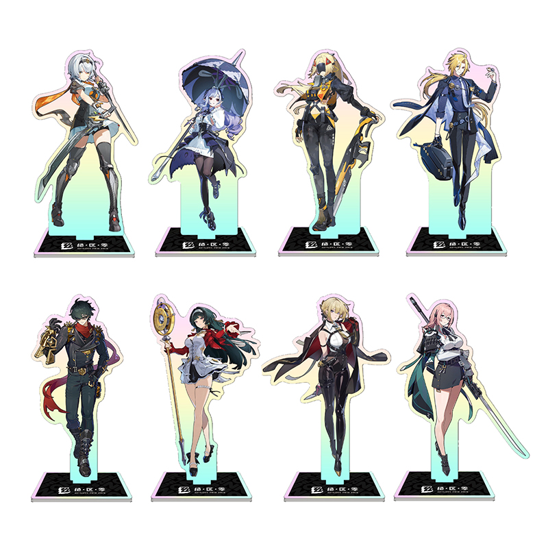 Zenless Zone Zero stand Vivian Hugo Miyabi rainbow film interlayer ...