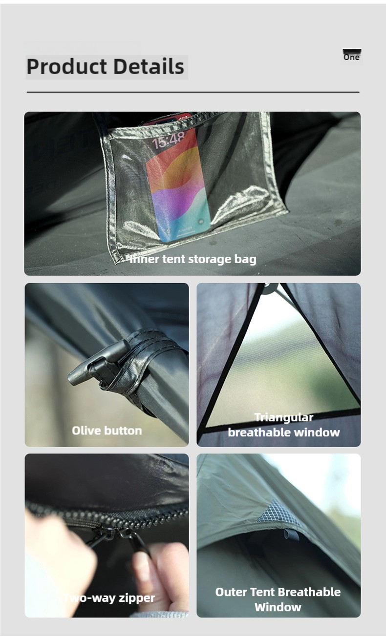 Defthike Marching Bed Tent Extension Tent Can Be Spliced Outdoor ...