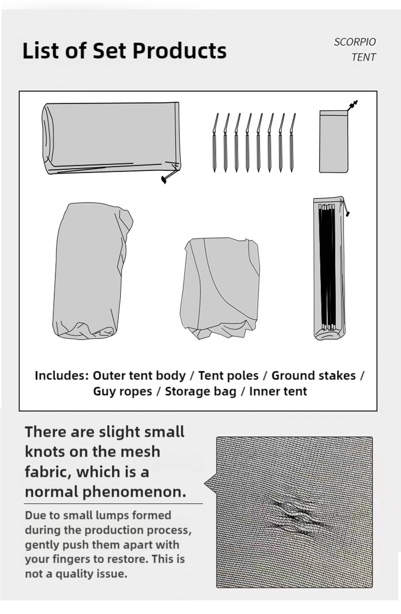 Defthike Marching Bed Tent Extension Tent Can Be Spliced Outdoor ...