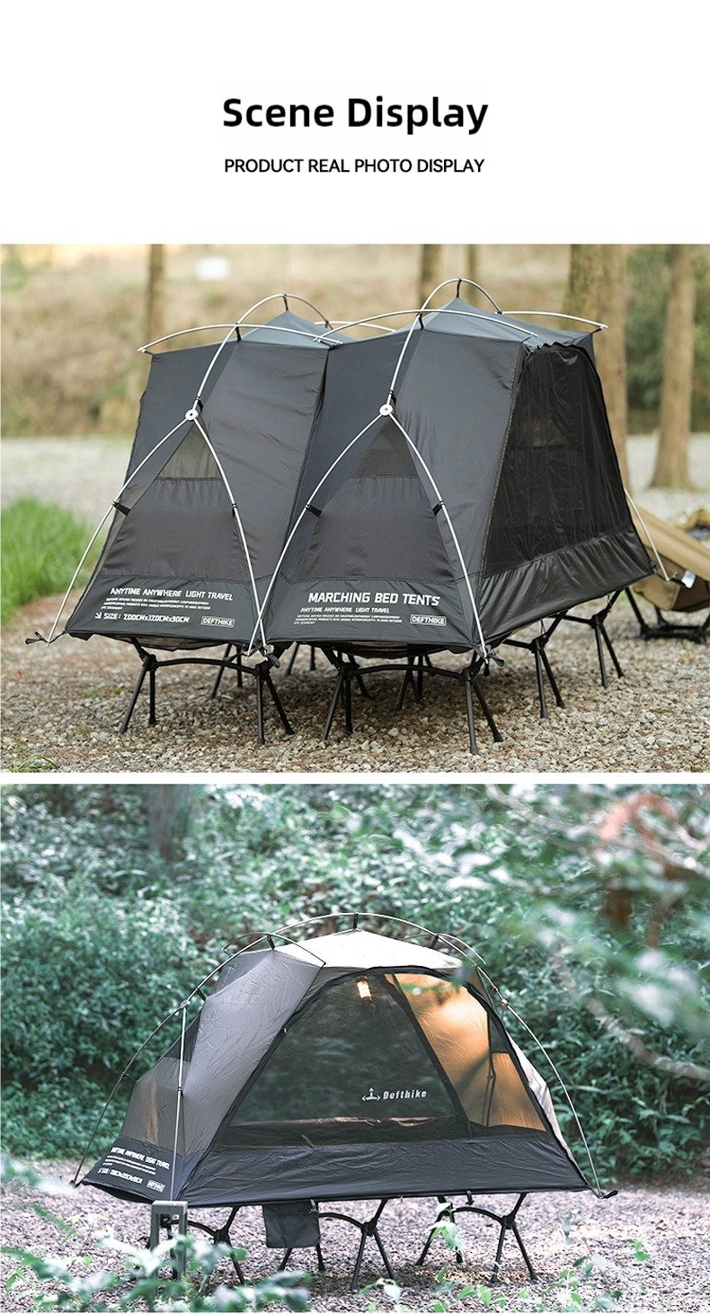 Defthike Marching Bed Tent Extension Tent Can Be Spliced Outdoor ...