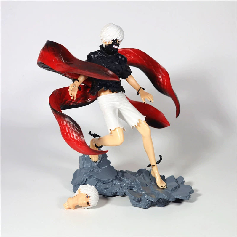 21cm Tokyo Ghoul Figure Centipede Mask Centipede Face-Changeable Kaneki ...