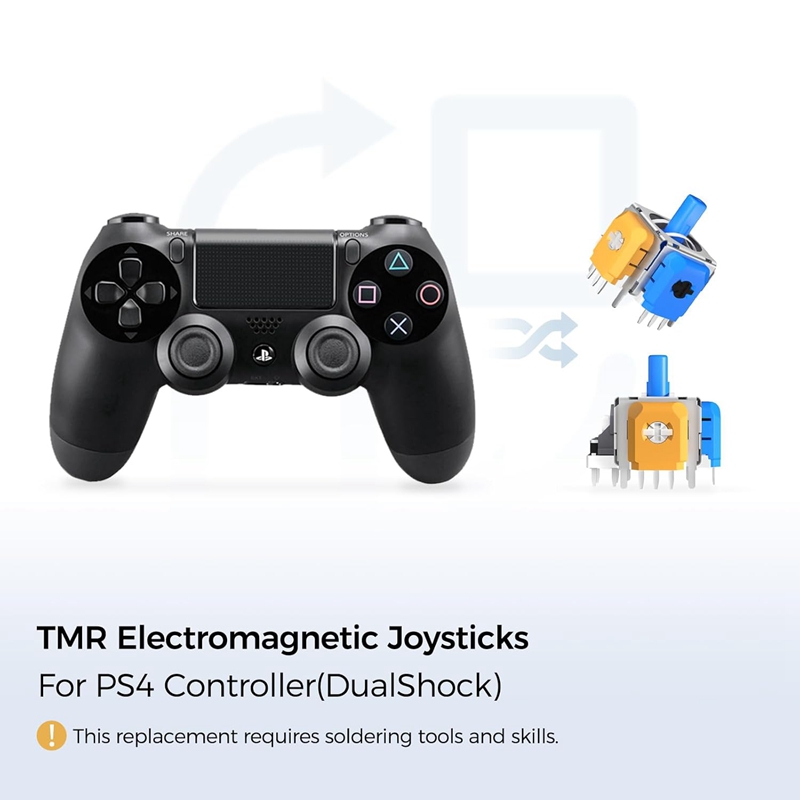 AKNES TMR Electromagnetic Joystick for PS5 Edge Controller PS4 ...