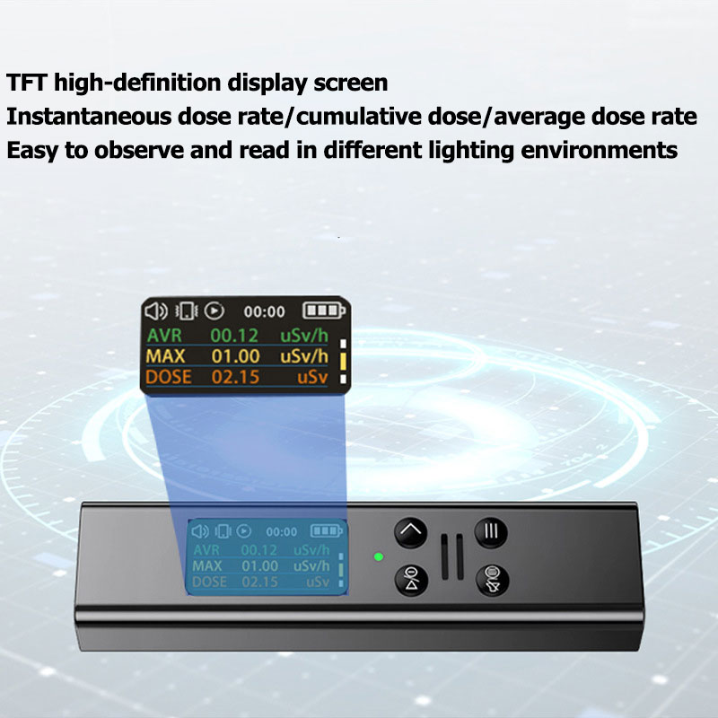 Radiation detection instruments Hard home portable radioactive Geiger ...