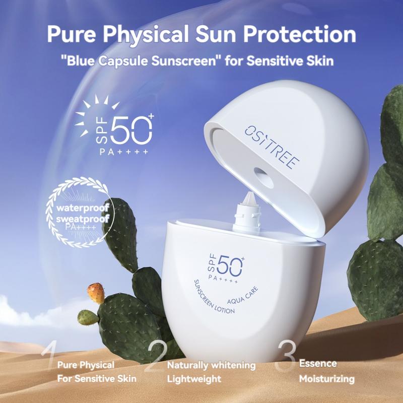 Ositree Ositree Sunscreen Cream SPF50+Female Refreshing Face Physical ...