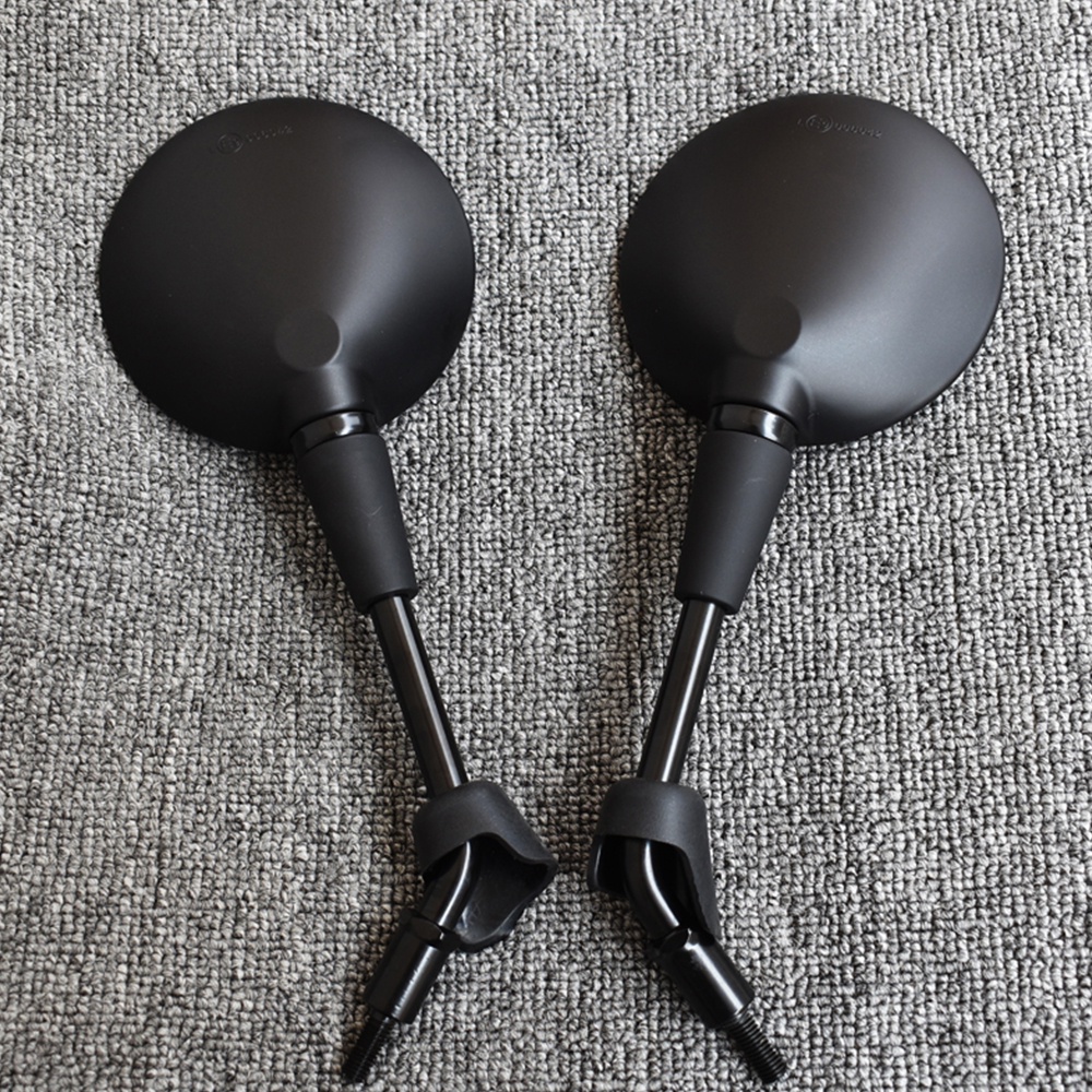 Motorcycle short-quality accessories Short pole Rearview Mirrors Chrome ...