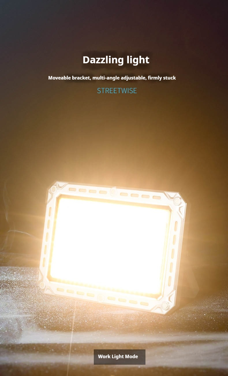 Outdoor multifunctional LED mobile work light with strong magnetic ...