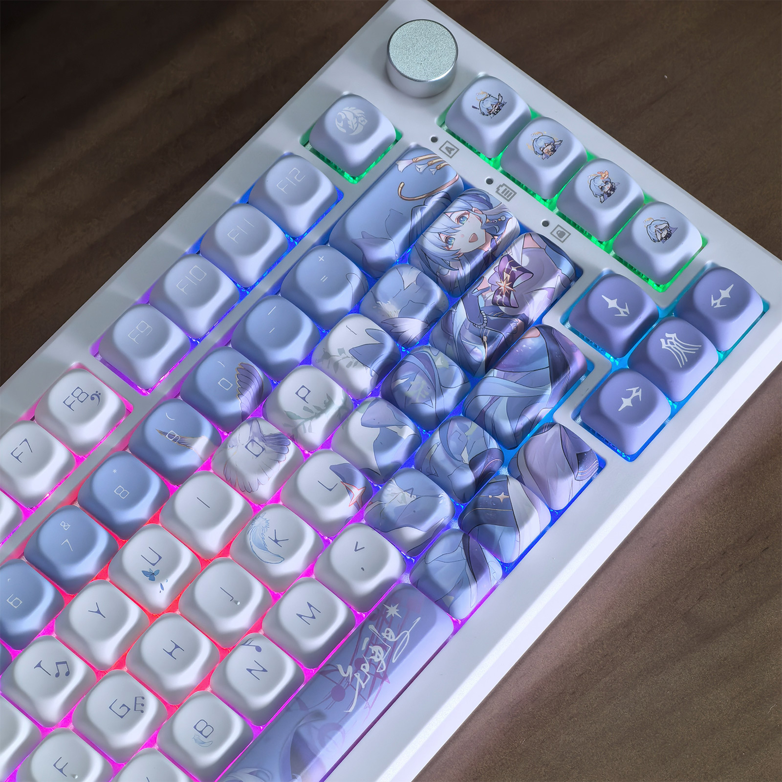 Robin Keycap Cherry Profile 120+ Keys PBT Five-sided Dye Sublimation ...