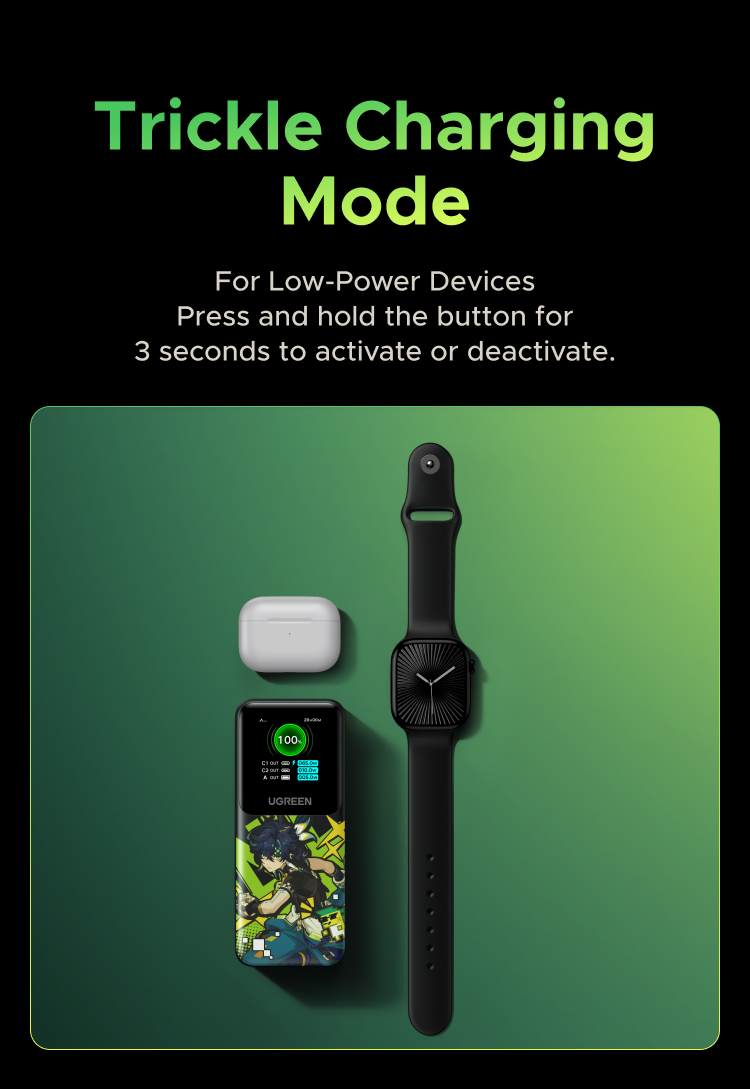 UGREEN Nexode Power Bank Genshin Impact Edition Kinich 20000mAh 130W ...