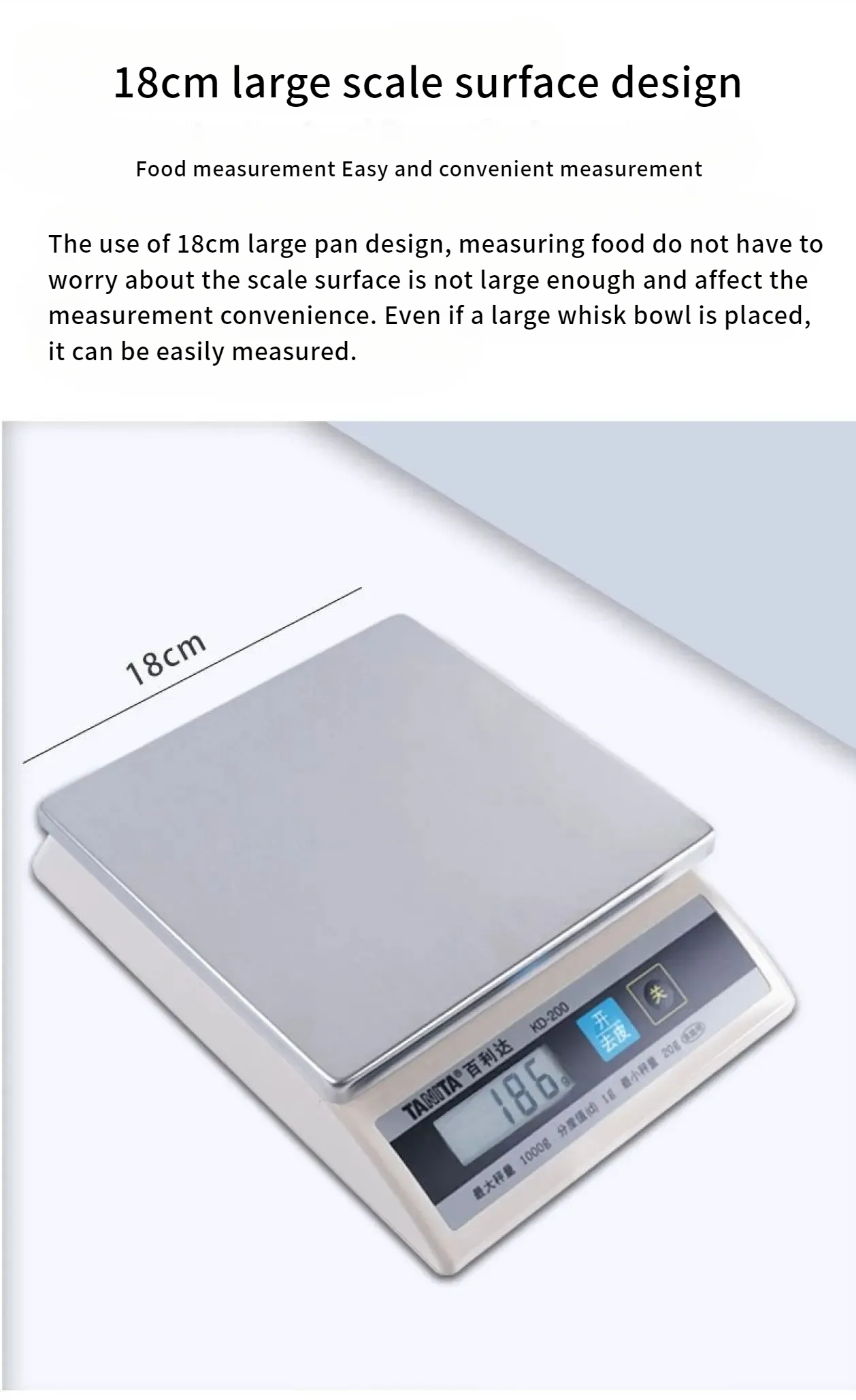 TANITA Kitchen Scale KD-200 Electronic Baking Scale KCO Tanita Hotel ...
