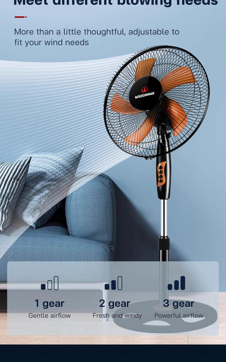 Electric fan 16 inch room electric fan stand fan home floor fan buy 1 ...