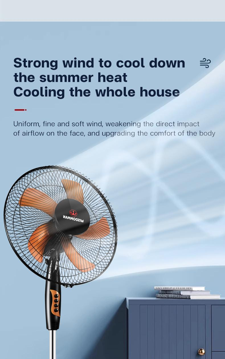 Electric fan 16 inch room electric fan stand fan home floor fan buy 1 ...