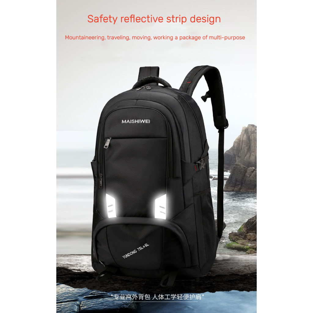 100L Hiking Bag Men's Backpack Waterproof Bagpack Camping Hiking ...