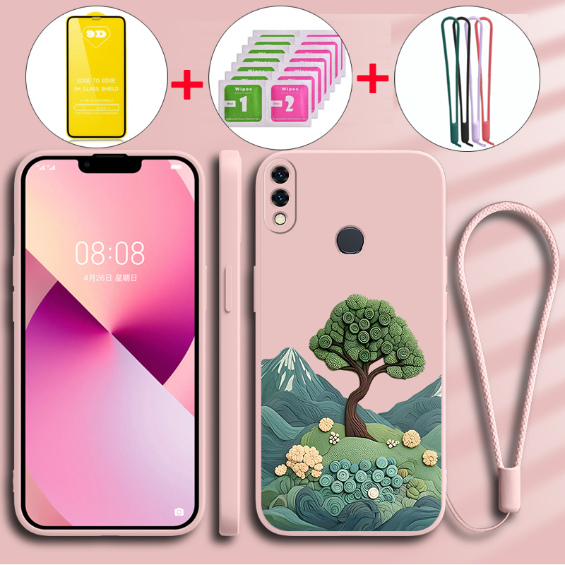 With Soft Film Case for huawei y7 2019 huawei y9 2019 huawei y7 pro ...