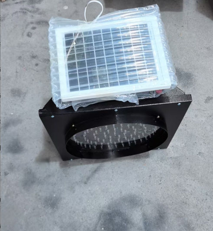 COD Wireless Solar Traffic Light Security Led Traffic Solar Powered ...