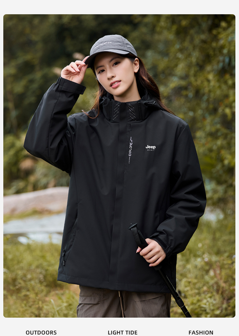 INSVUG Waterproof Jacket For Men Raincoat Outdoor Hiking Camping Jackets Motorcycle Windbreaker ...