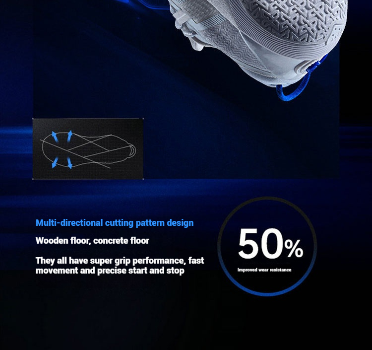XTEP LingJi 3.0 Basketball Shoes Non-slip Thick Bottom Professional ...