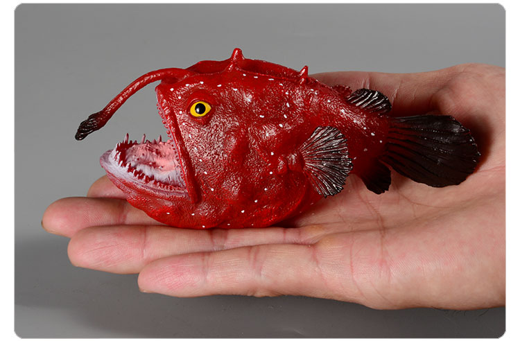 Prehistoric Sea Creatures Toys, Ancient Cambrian Anglerfish Animal ...