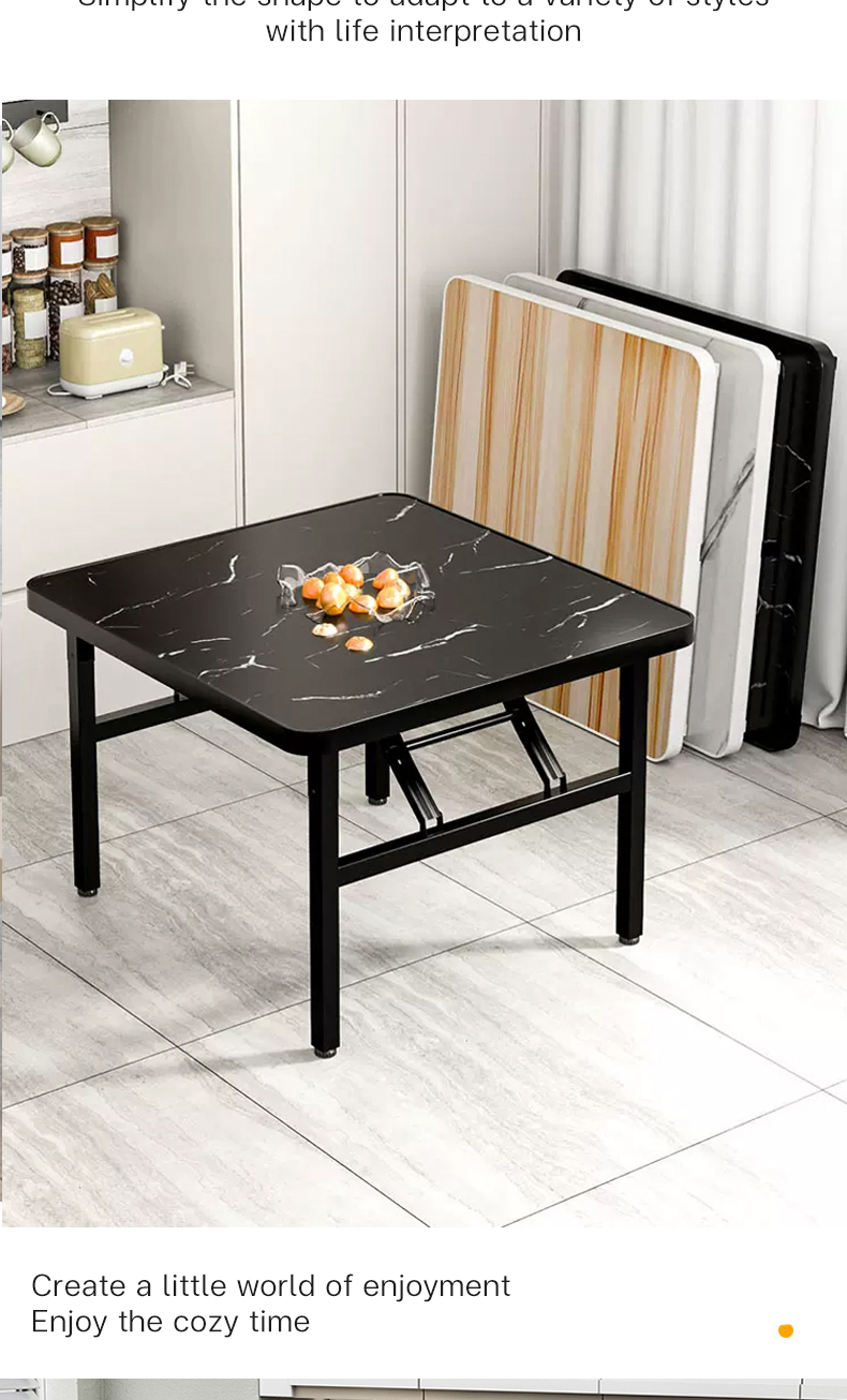 Foldable Table Desk Multipurpose Dining/Computer Study Table Office ...