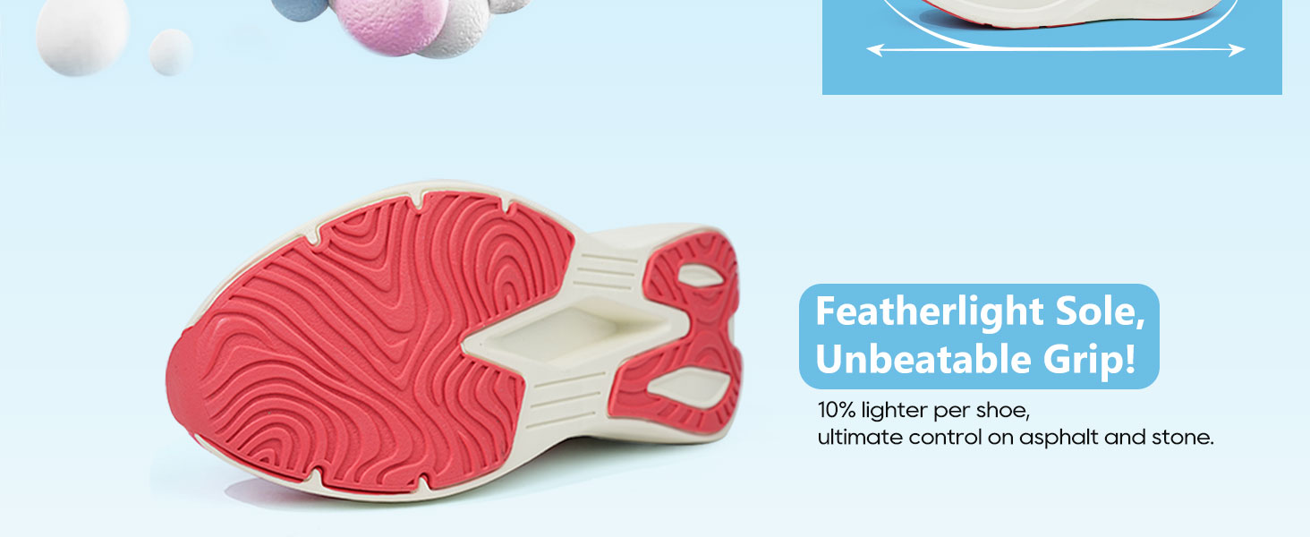 Hawkwell Women's Walking Shoes Comfortable Running Shoes Non-Slip ...