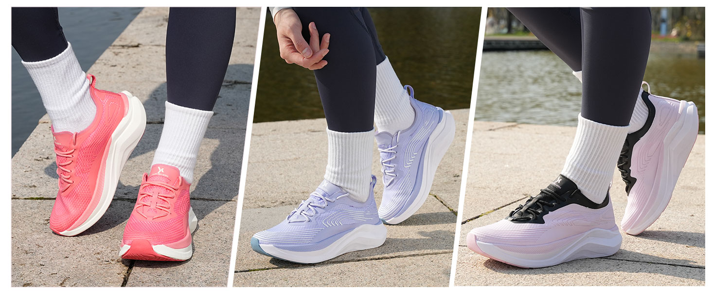 Hawkwell Women's Walking Shoes Comfortable Running Shoes Non-Slip ...