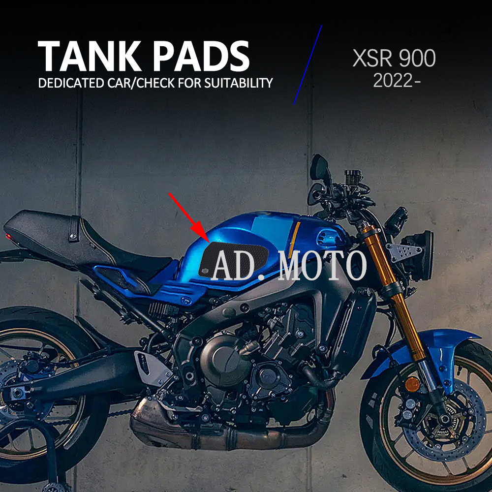 New Texture Tank Pads XSR900 Protector Stickers Decal Knee Side Fuel ...