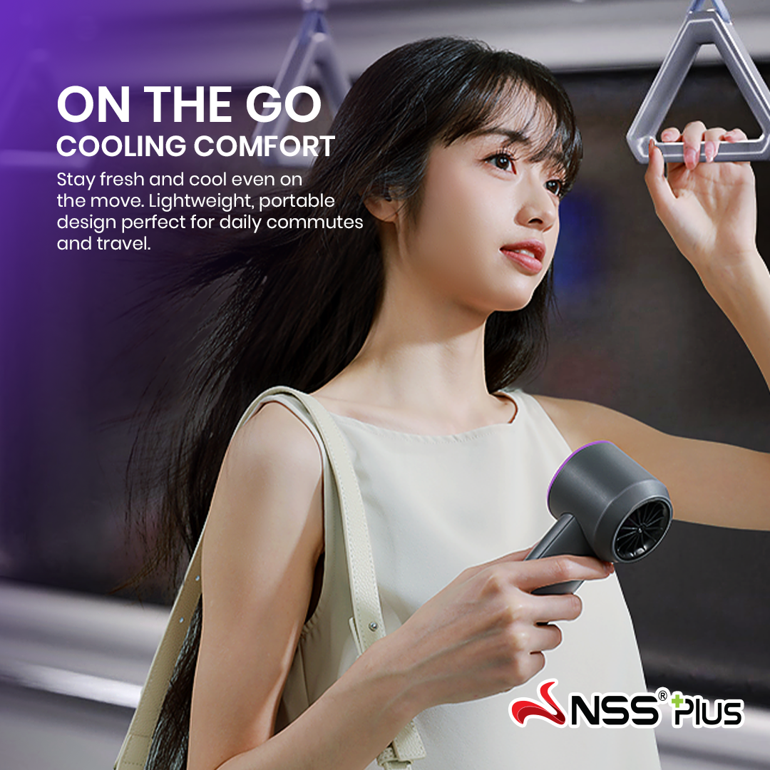 NSS Refrigeration High Speed Mini Fan 100Gears 3600mAh Rechargeable ...