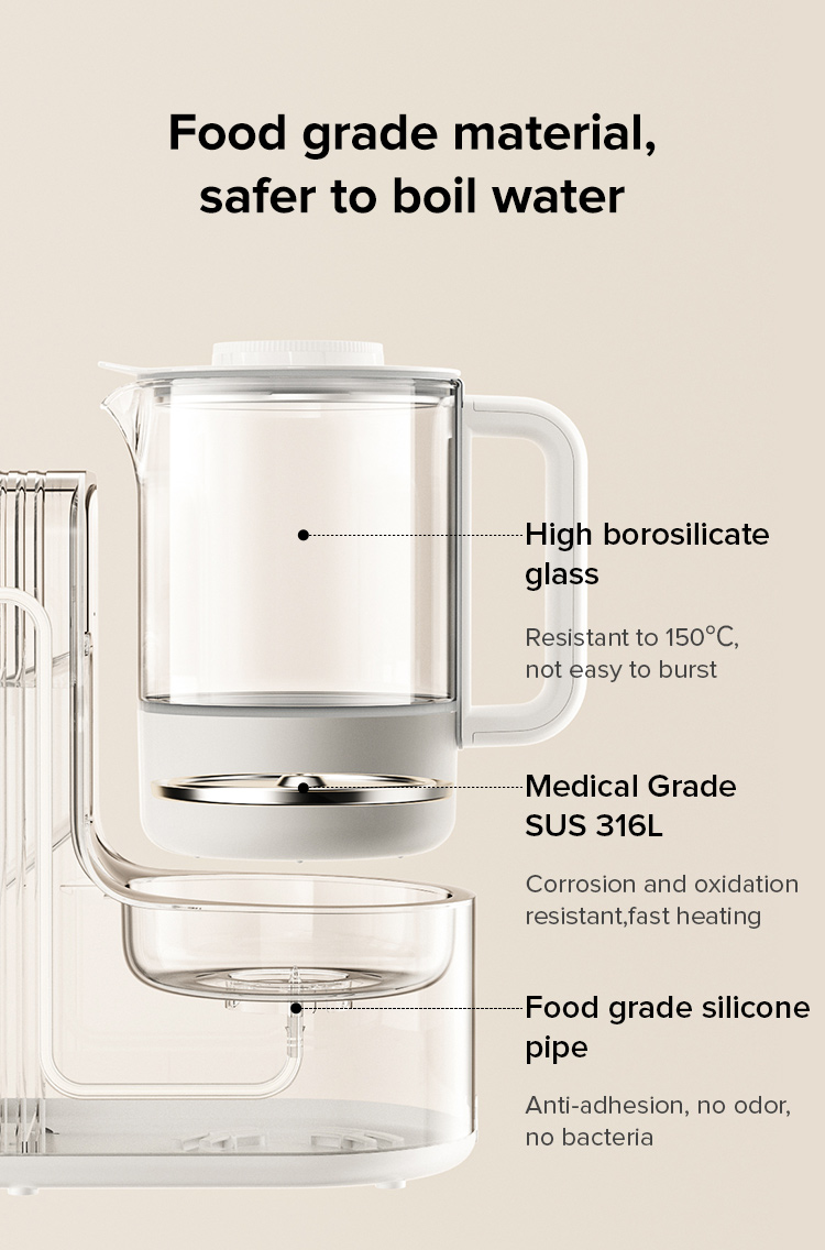 Boboduck Multifunction Baby Formula Dispenser Water Thermostatic kettle ...