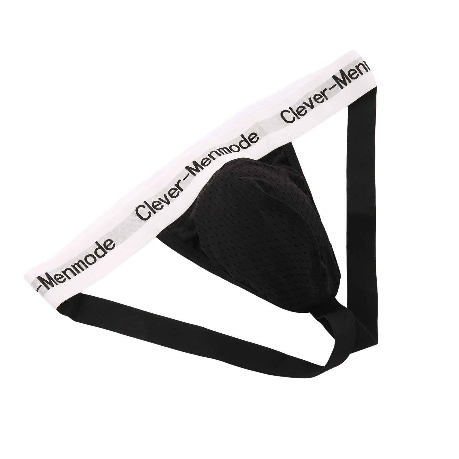 Jockstrap Men Underwear Bulge Pouch Mesh Hollow Out Double Thongs ...