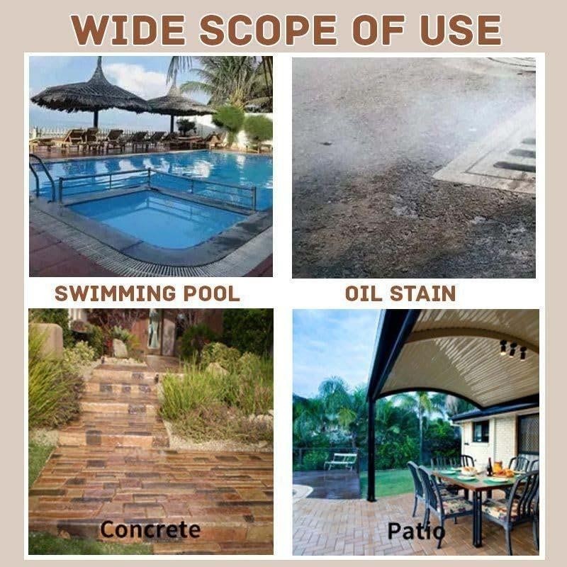 Floor Scrub Wire Brush heavy duty metal Stainless Steel Brush with long ...