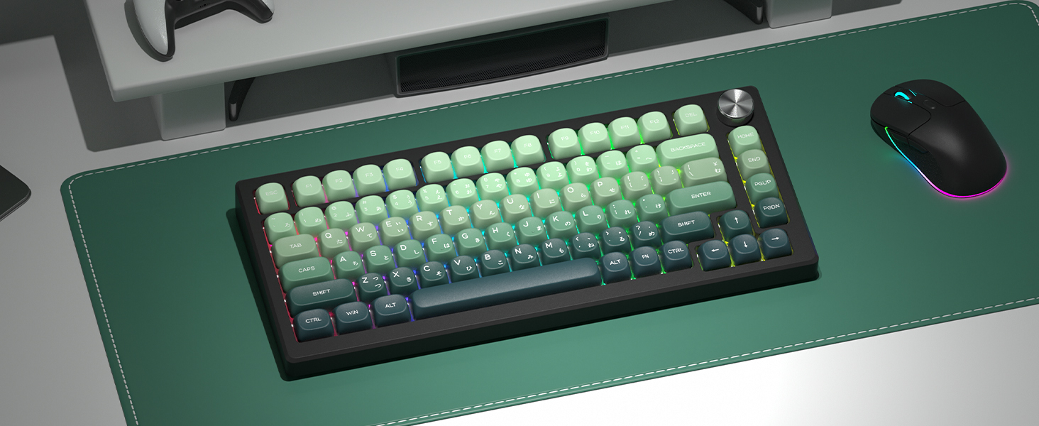 Womier MOA Keycaps Japanese PBT Keycaps Dye-Sublimation 134 Keys Custom ...