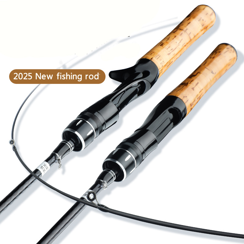 1.5M/1.68M/1.8M UL High Carbon Fiber Ultralight Fishing Rod - Solid Tip ...