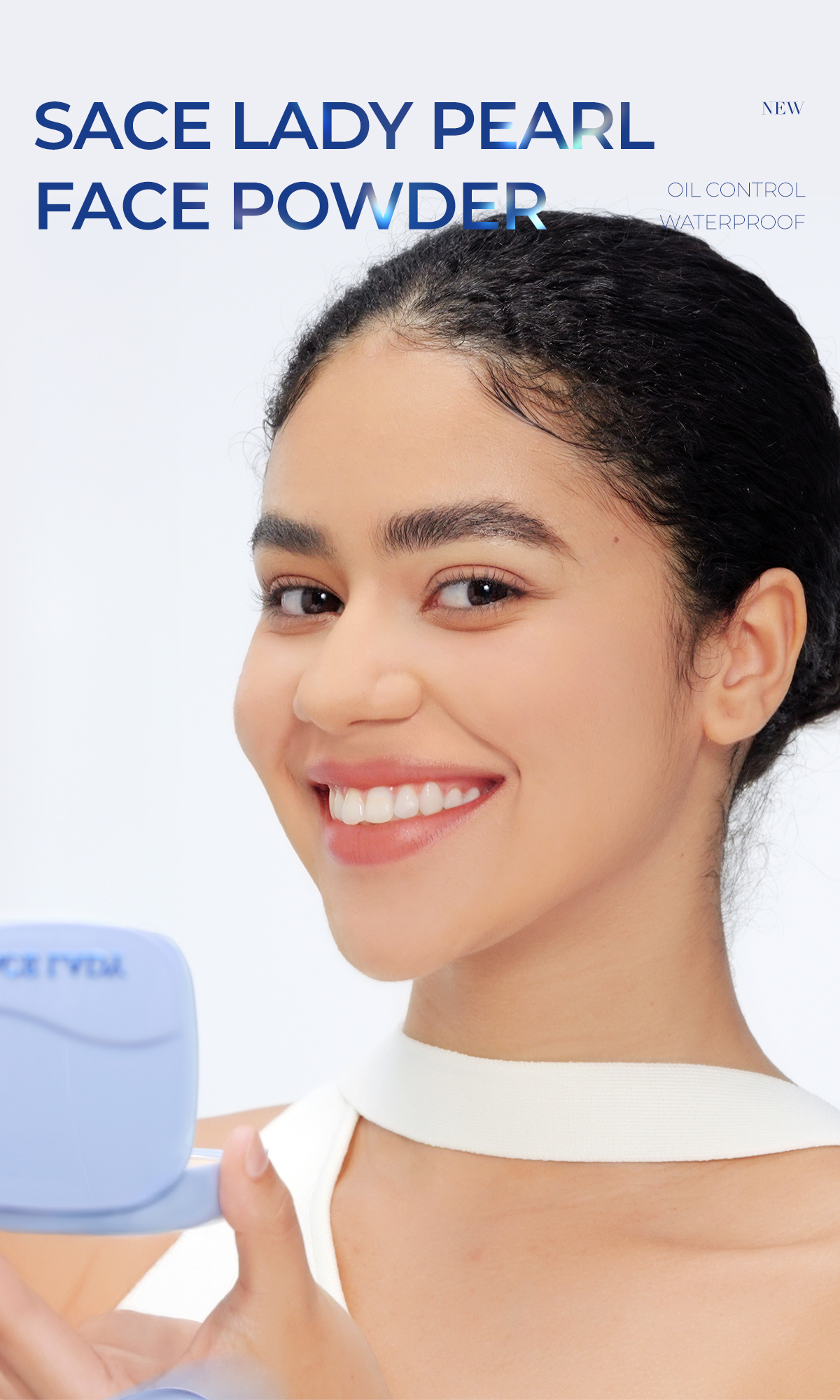 SACE LADY Pearl Face Powder Oil Control Waterproof SPF 30 PA ...