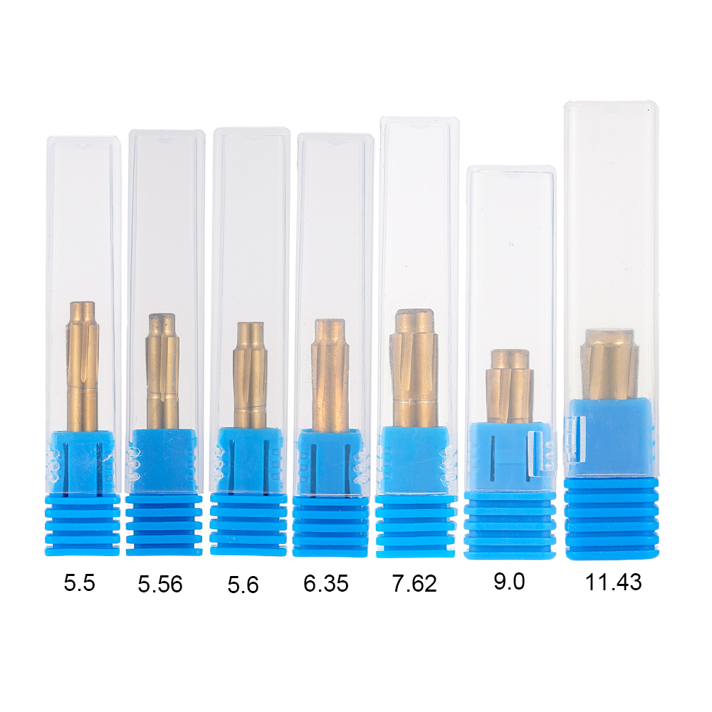 5.5/5.56/5.6/7.62/9mm 6-slot ordinary short screw drill bit push ...