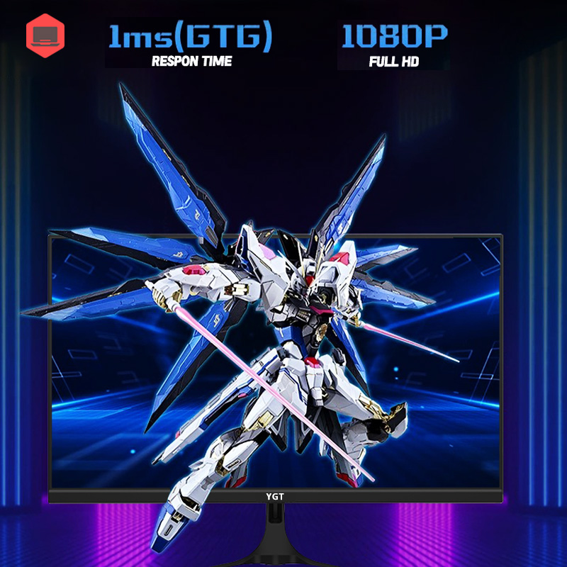 YGT 24 Inch Monitor 165Hz IPS Framless Flat FHD 1080P 24'' Gaming ...
