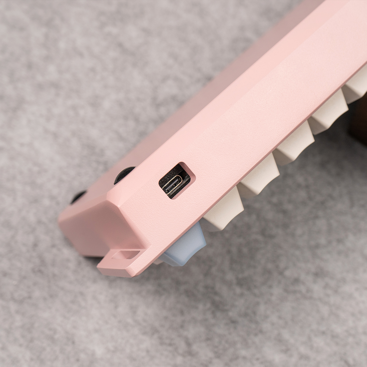 H60 White / Red / Black Aluminum Customize keyboard Case Mechanical ...