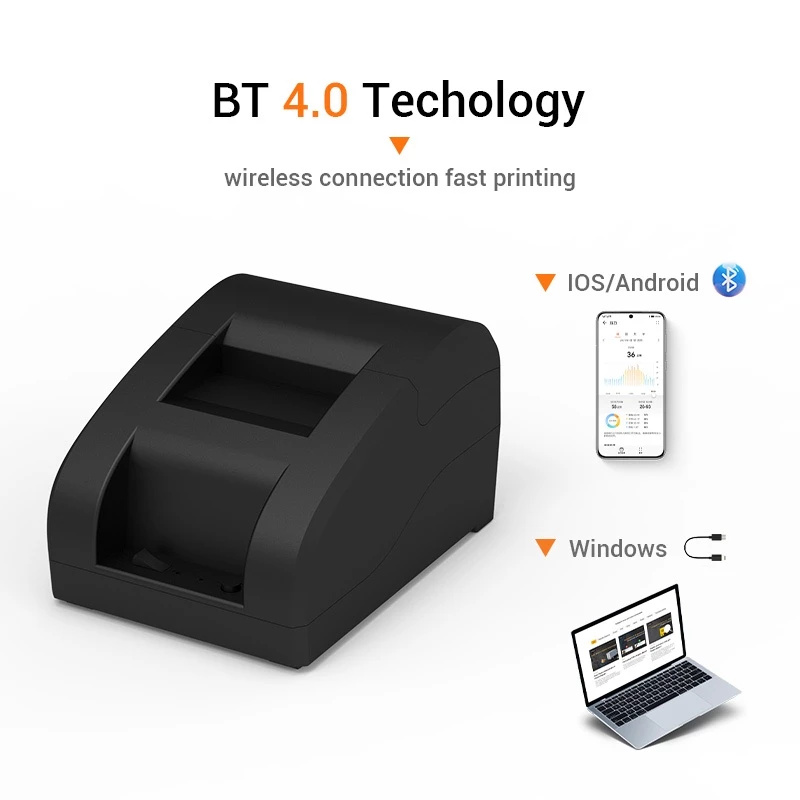 Flashlabel Y58 Receipt printer pos printer portable thermal printer ...