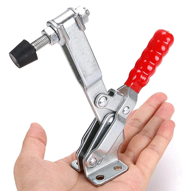 Heavy Steel 500 lb Hold vertical toggle fixture GH-12130 Quick Release ...