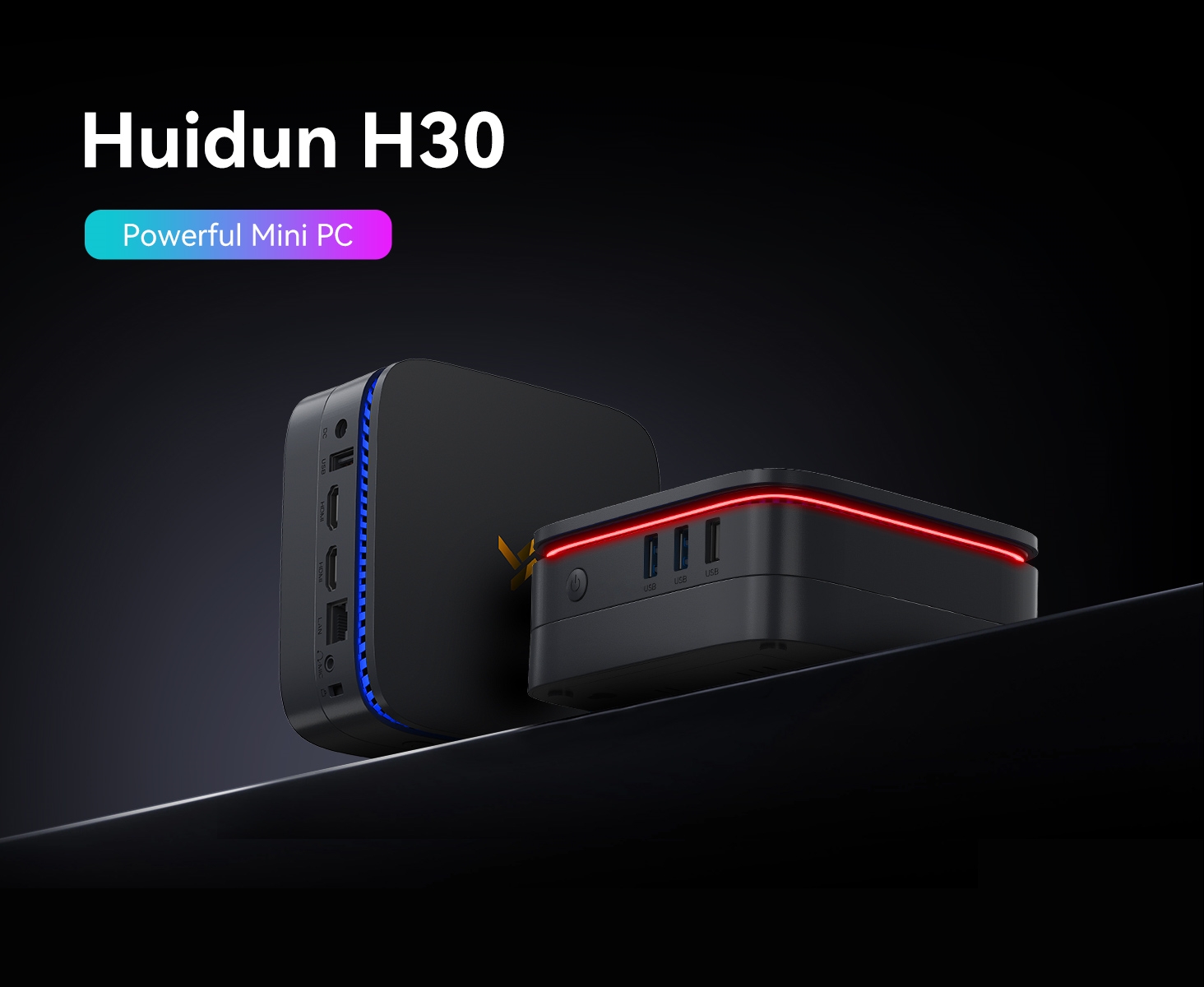 Huidun H30 Mini PC Intel Twin Lake N150 16GB DDR4 512GB SSD Mini ...