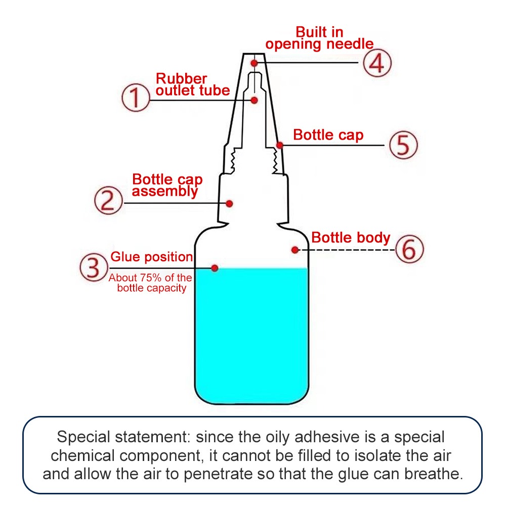Strong Super Glue Liquid Universal Glue Adhesive 502 Glue Oily Glue ...