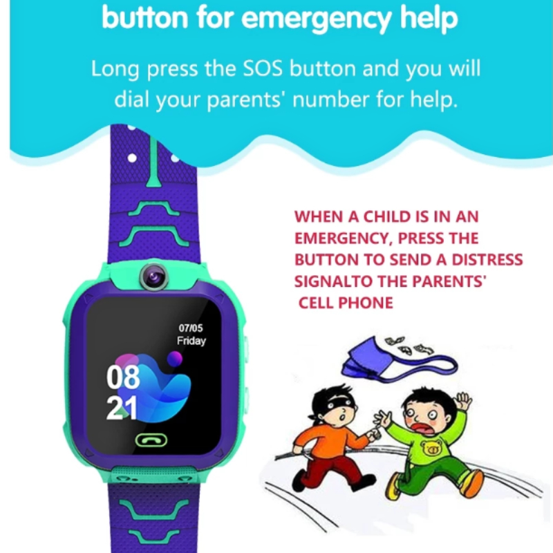 Trendy New Q12/Q19 Smart Watch for Kids with Camera and Anti-Loss ...
