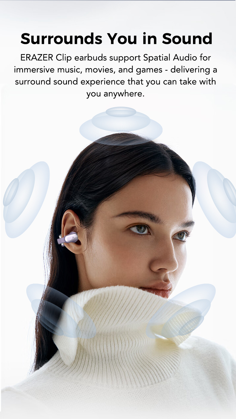 Lenovo ERAZER XF28 Al Smart Real-Time Translation Wireless Earphones ...