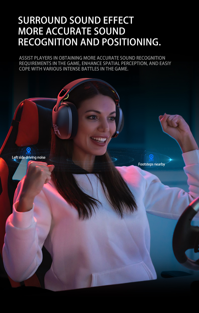 ONIKUMA B2 Wireless Headphones ANC Noise Cancelation Lightweight Design ...