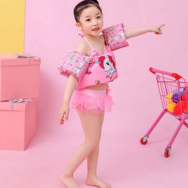Children's Swimming Safety Vest Life vest for Kids Inflatable Life ...