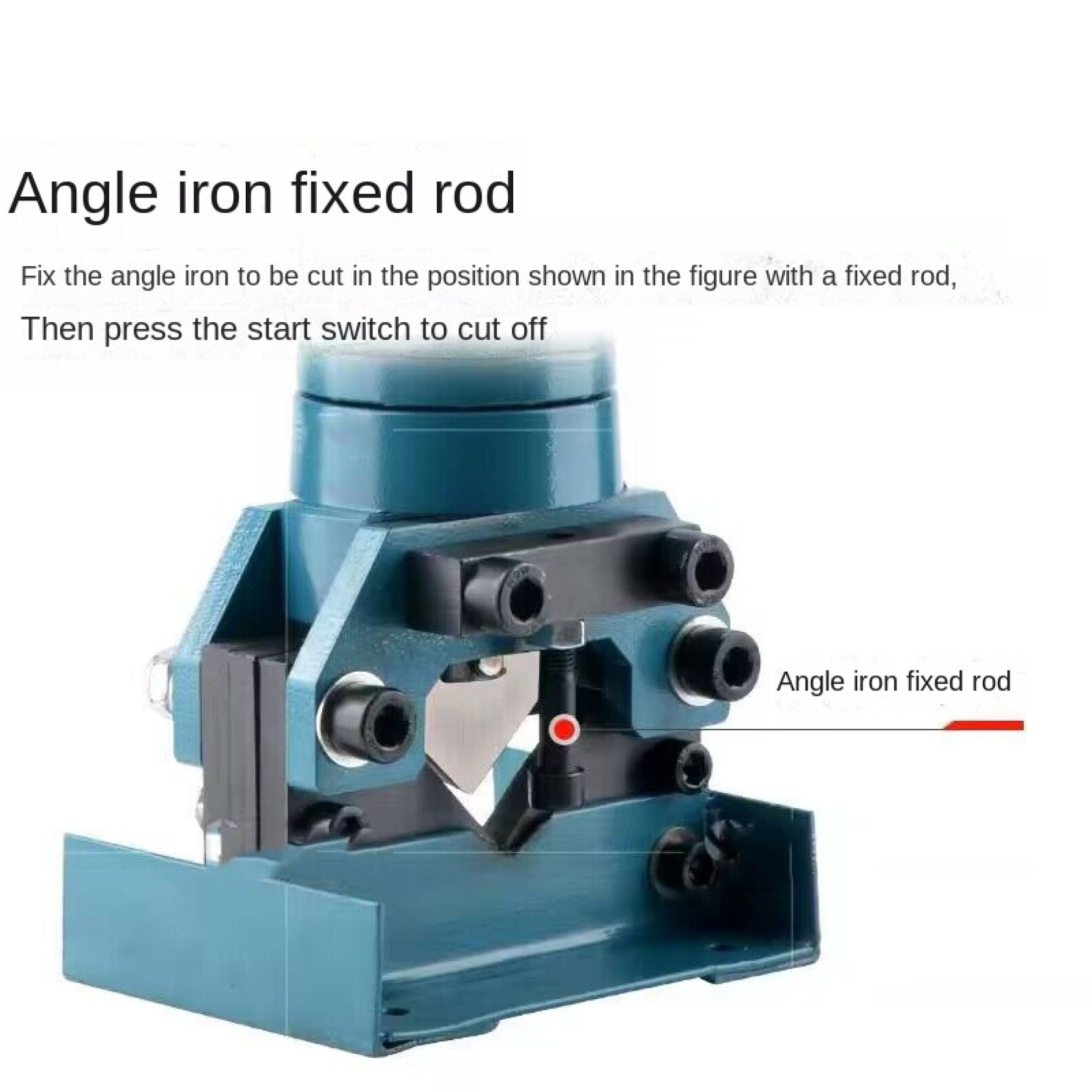 MH-60 Electric Hydraulic Angle Steel Cutting Machine Portable Angle ...