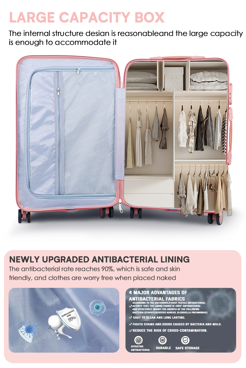 Eagles 20/24/28" Airline-Approved Carry-On Luggage - 7KG Lightweight ...