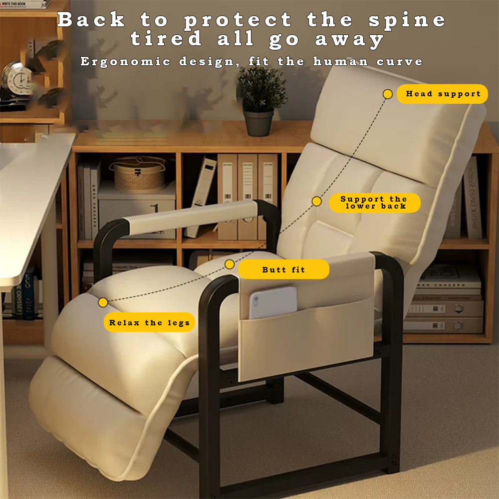Lazy person recliner folding lunch break artifact office dual-use ...
