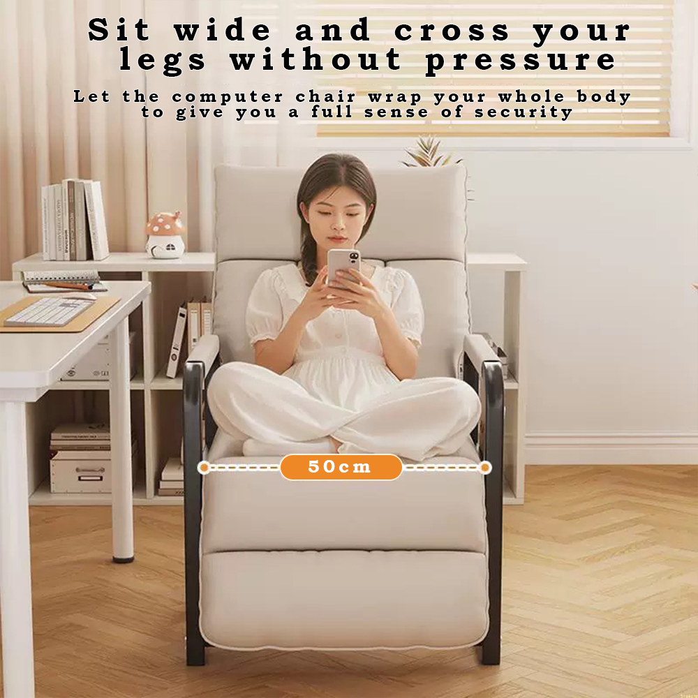 Lazy person recliner folding lunch break artifact office dual-use ...