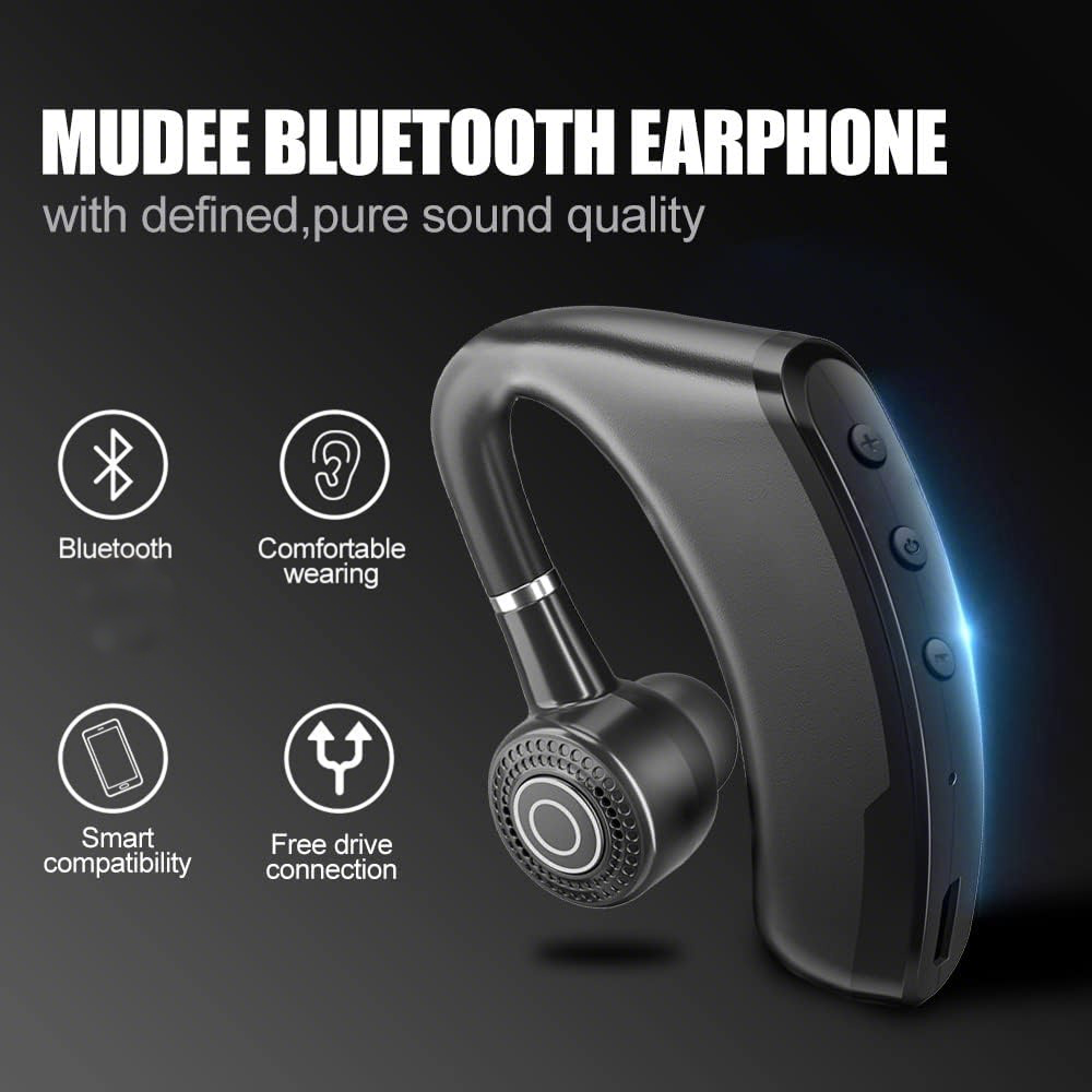 V9 Earphone Bluetooth 5.0 Wireless Earbuds Voice Control Music Sports ...