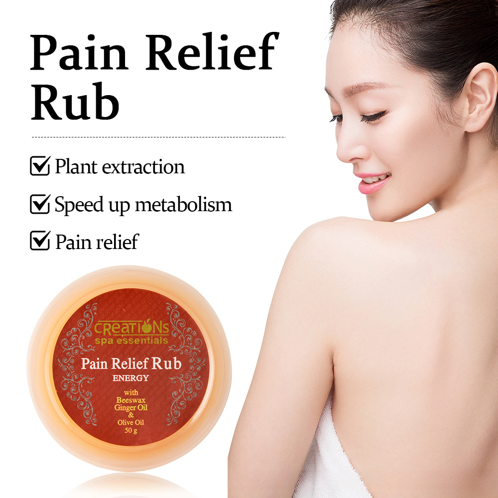 CREATIONS SPA ESSENTIALS 50g MASSAGE RUB FOR HEADACHE, MUSCLE PAIN ...